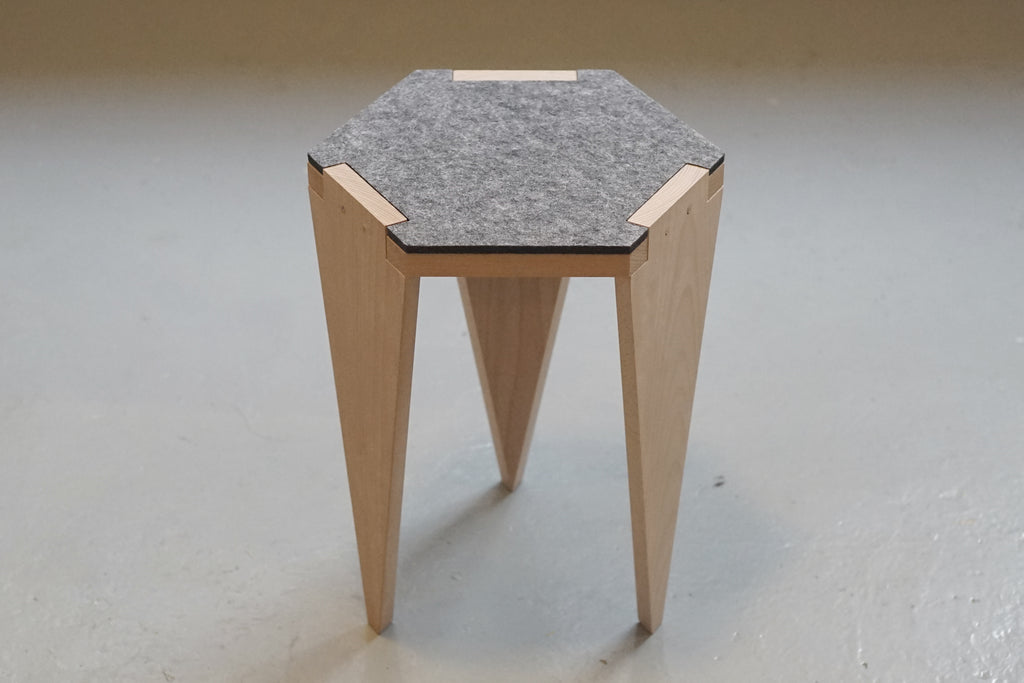 Hexa wood stool – project-j.co